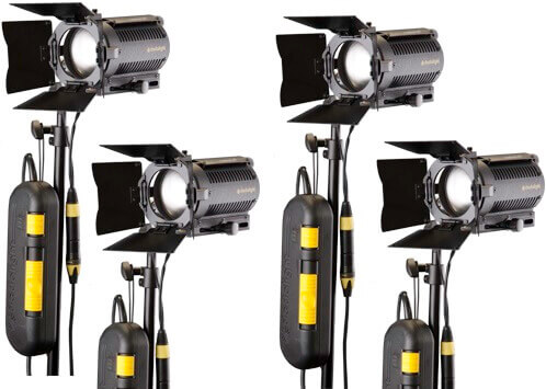 Dedo Light 150W Master Kit (4 Head DLHM) • Entertainment Creative Group
